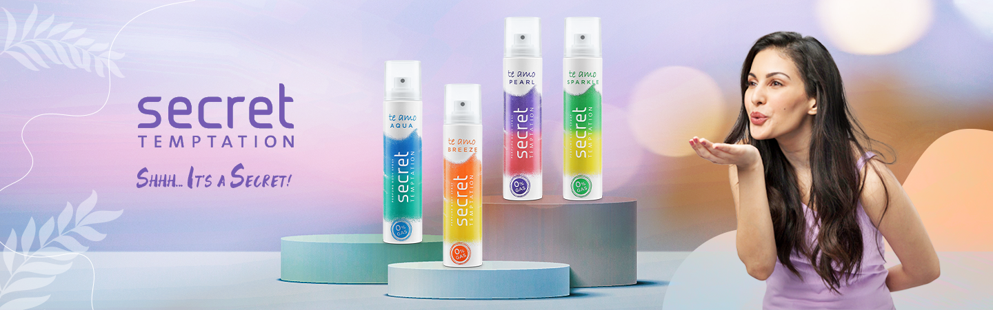 Best No Gas Deo for Women Online | Secret Temptation