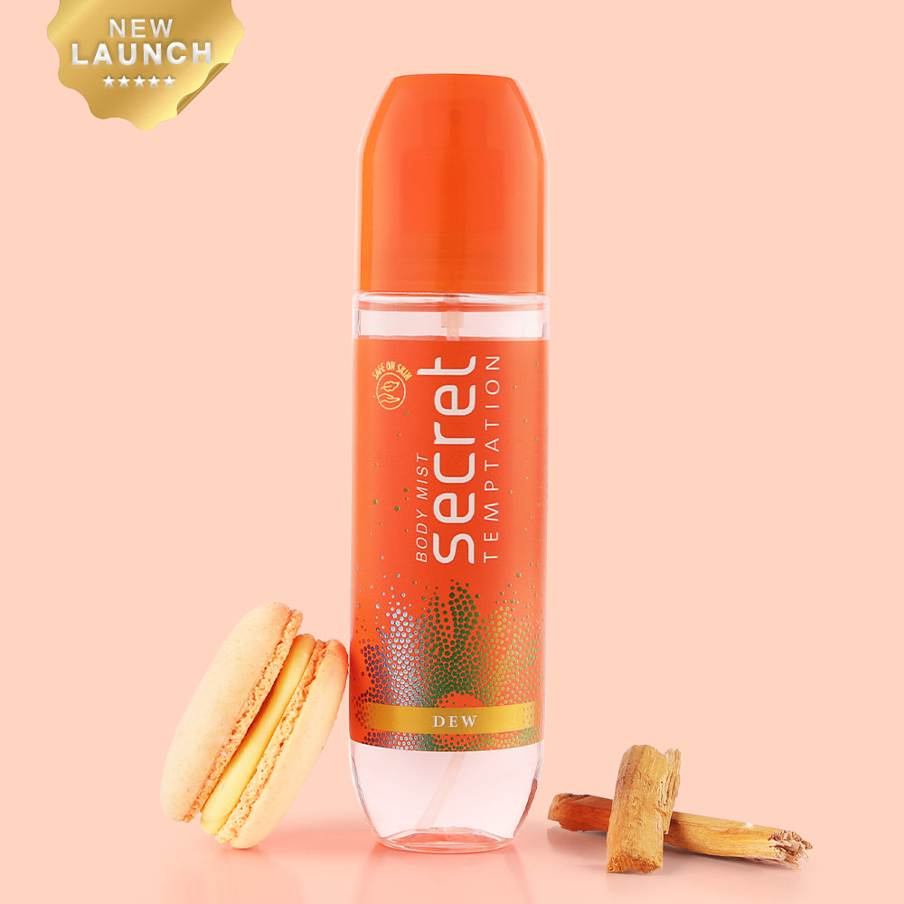 Dew Body Mist 120ml | Body Mist Spray for Women | Secret Temptation