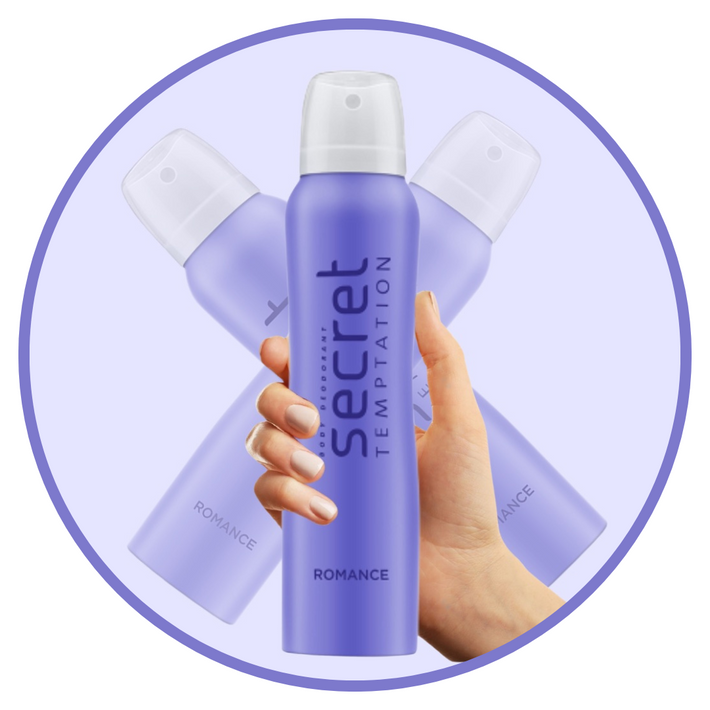 Romance Deodorant 150ml | Deodorant for Women | Secret Temptation