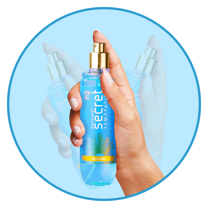 Bloom Body Mist 120ml | Body Mist Spray for Women | Secret Temptation